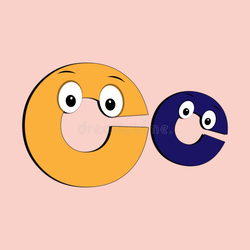 Vector Illustration for Learning the Alphabet for Children with Cartoon ...