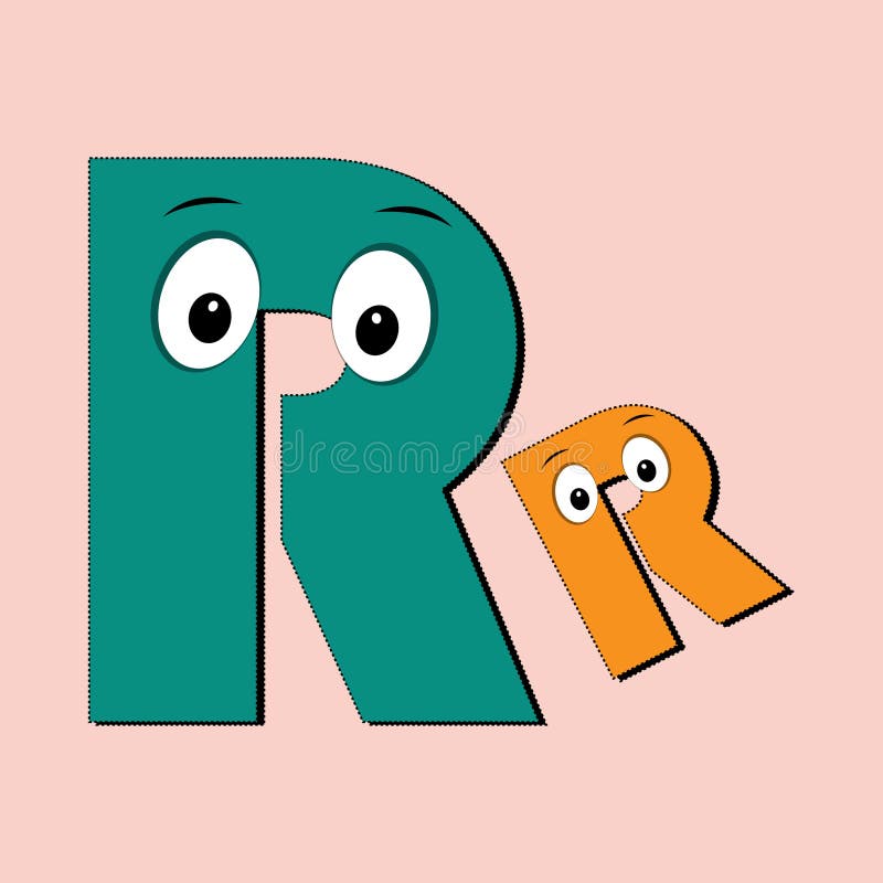 Vector Illustration for Learning the Alphabet for Children with Cartoon ...