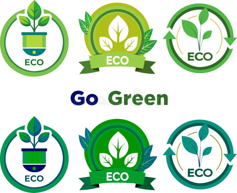 Go Green Logo Stock Illustrations – 4,342 Go Green Logo Stock ...