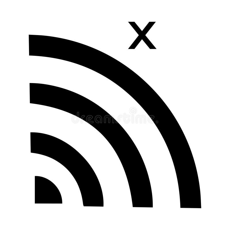 Wifi Signal Icon Symbols and an Internet Connection, that Enable Remote ...