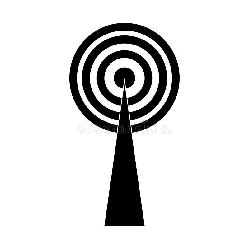 Wifi Signal Icon Symbols and an Internet Connection, that Enable Remote ...