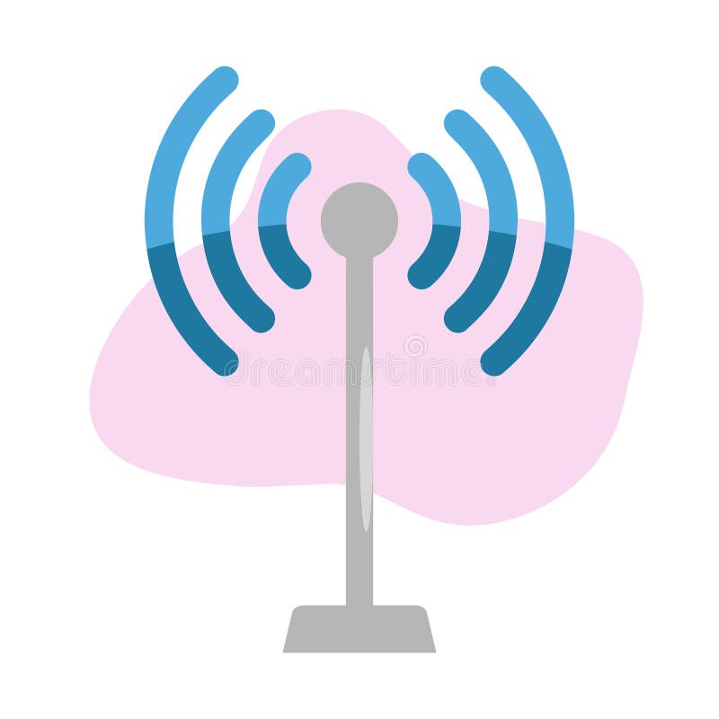 Wifi Internet Icon in Comic Style, Wifi Router Icon Cartoon Vector ...
