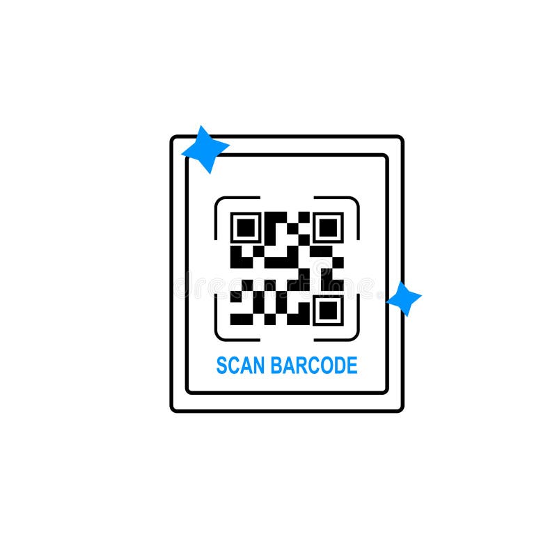 Scan Barcode Vector Illustration for Icon, Logo, Template, Element, Etc ...