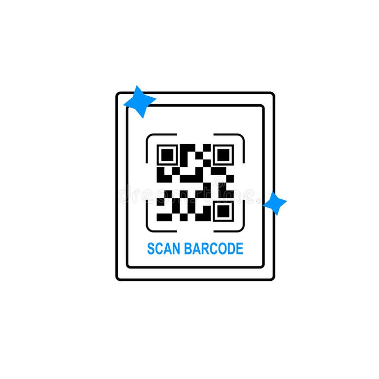 Scan Barcode Vector Illustration for Icon, Logo, Template, Element, Etc ...
