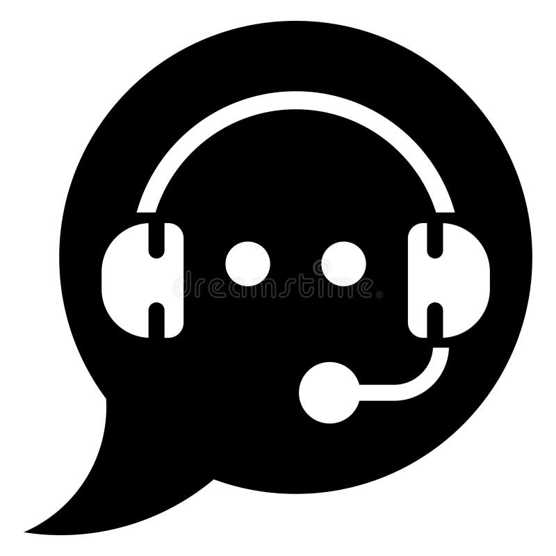 Live Chat Vector Icon. Online Web Support System. Concept of Live Chat ...