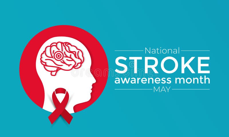 National Stroke Awareness Month is Observed Each Year during May. Stock ...