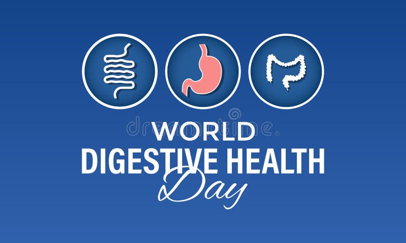 World Digestive Health Day Design Vector. May 29 Stock Vector ...