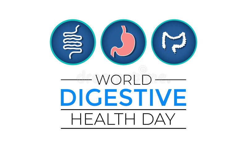 World Digestive Health Day Design Vector. May 29 Stock Vector ...