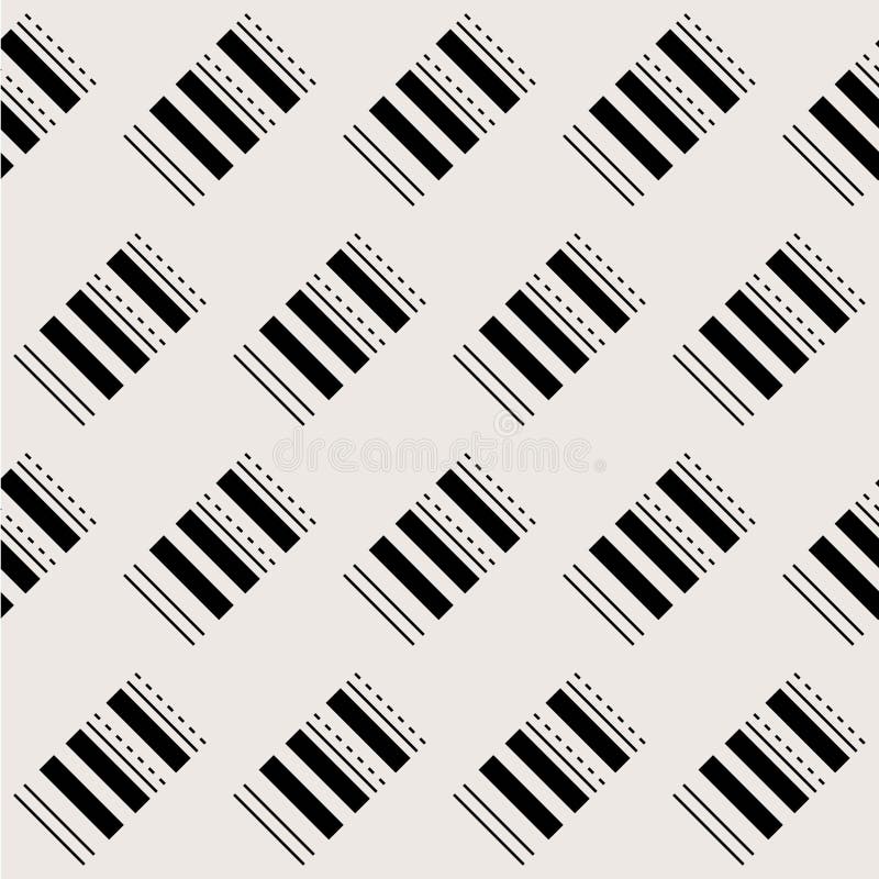 Seamless Graphic Monochrome Vintage Fabric Textile Wallpaper Wrapping ...