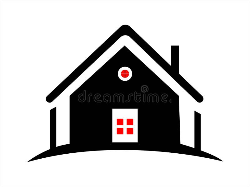 House design vector stock vector. Illustration of window - 318055911