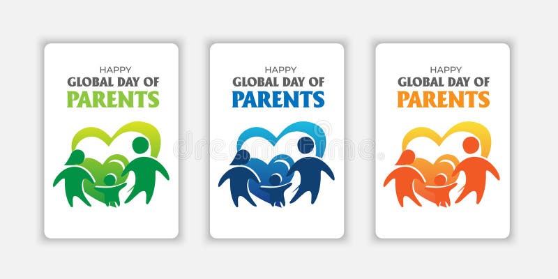 Set Graphic of Global Day of Parents Good for Global Day of Parents ...