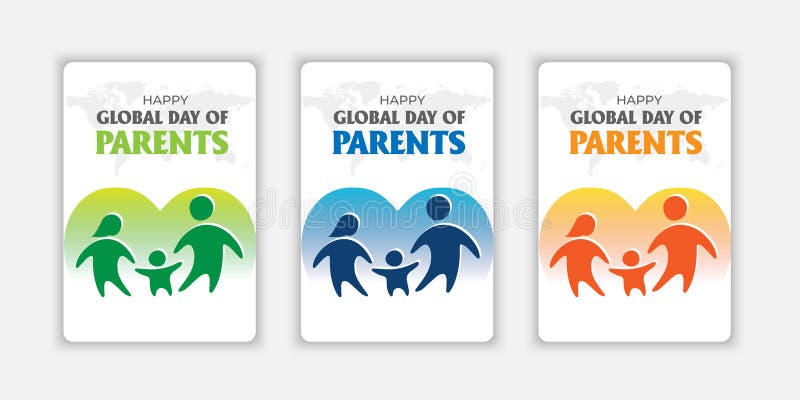 Set Graphic of Global Day of Parents Good for Global Day of Parents ...