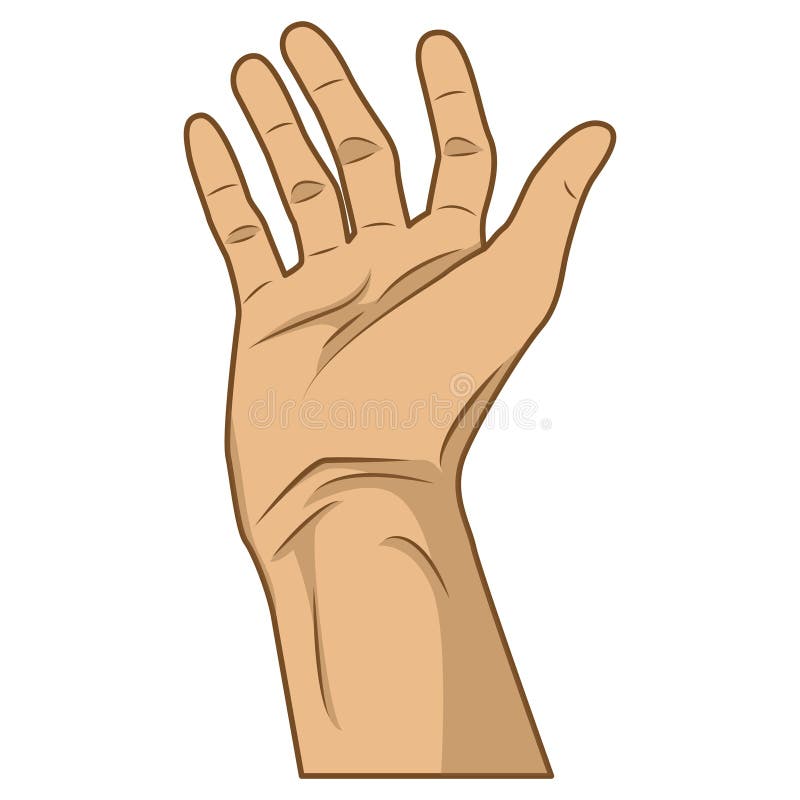 Vector of Human Hands Rising Stock Vector - Illustration of human ...