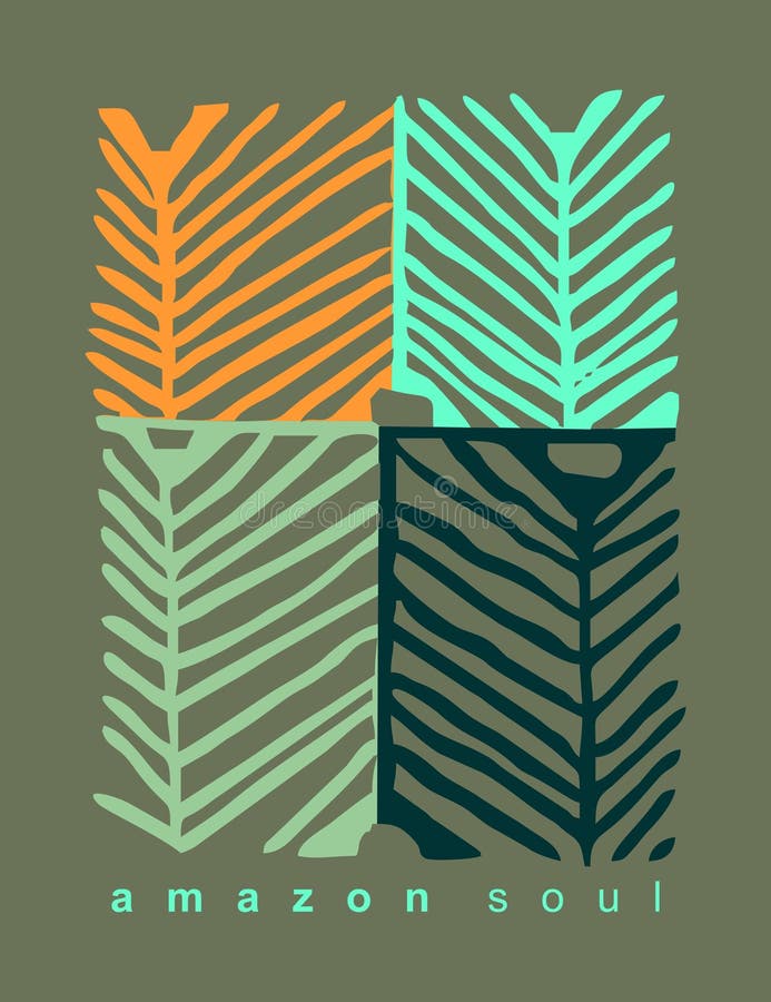 Amazon soul. stock vector. Illustration of ornate, tribal - 323503069