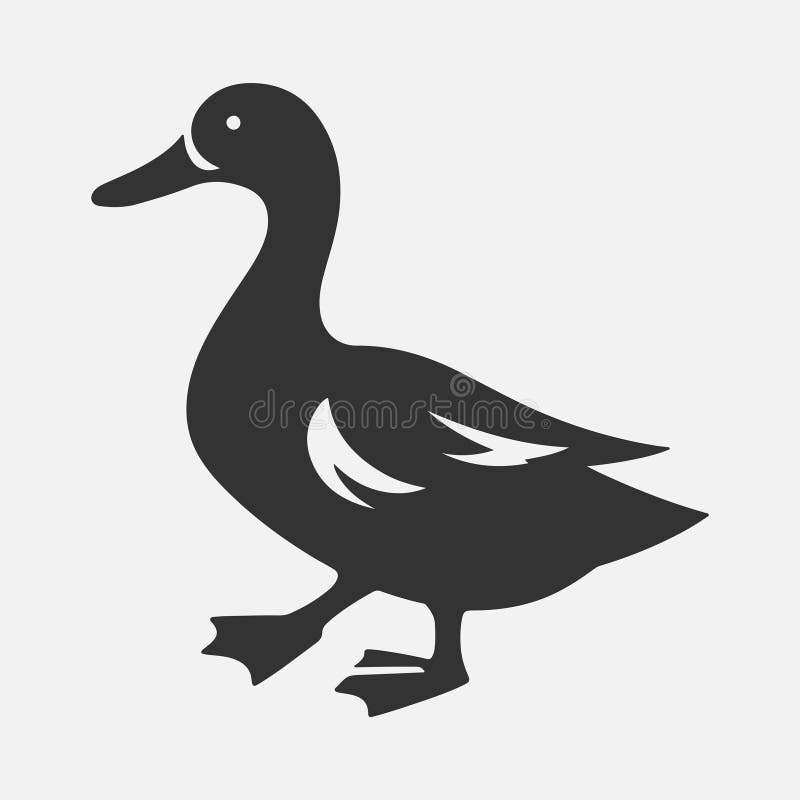 Captivating Duck Silhouette Art, a Stunning Collection of Serene Avian ...
