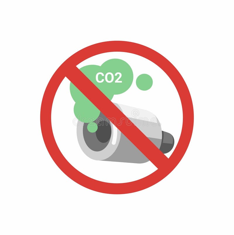 Forbidden Sign No Air Pollution Stock Illustrations – 161 Forbidden ...