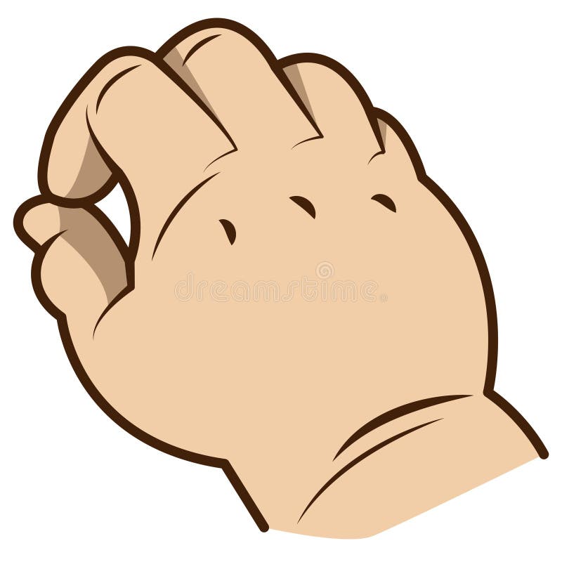 Flat cute baby hand icon stock illustration. Illustration of kawaii ...