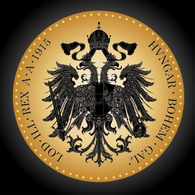Austrian Double Eagle Stock Illustrations – 7 Austrian Double Eagle ...