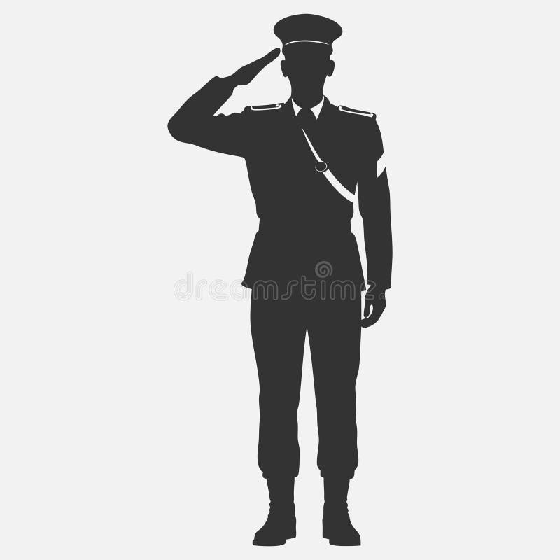 Soldier Salute Stock Illustrations – 4,363 Soldier Salute Stock ...