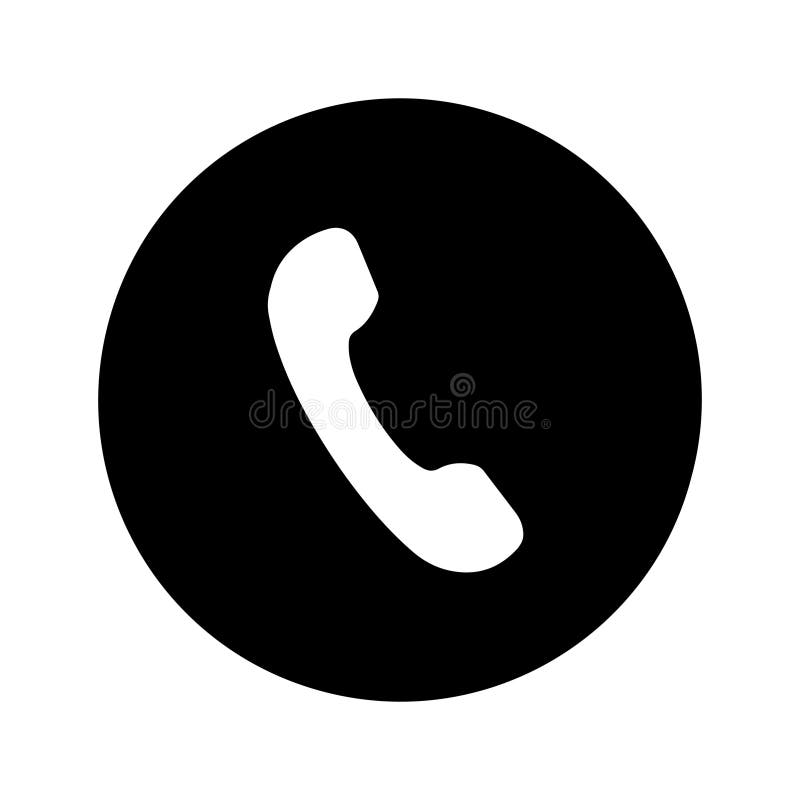 Call Icons. Phone Dial Symbols. Answer and Decline Stock Illustration ...