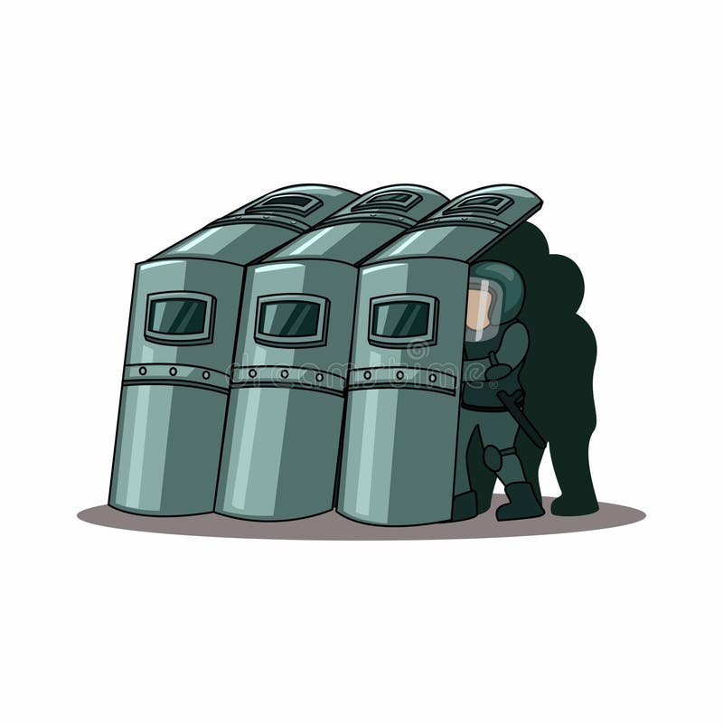 Riot Shield Stock Illustrations – 915 Riot Shield Stock Illustrations ...