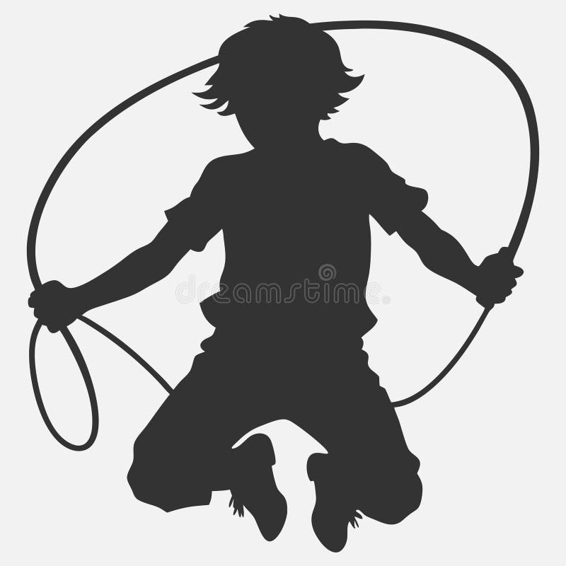 Rope Silhouette Stock Illustrations – 24,948 Rope Silhouette Stock ...