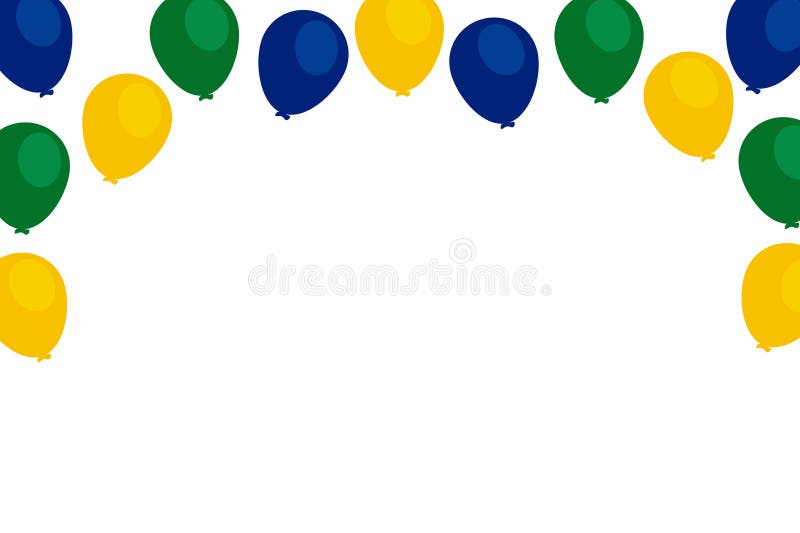 Happy Independence Day Brazil 7th September Background Design with Text ...