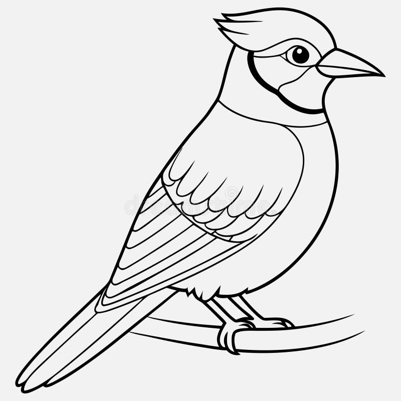 Blue Drawing Jay Line Stock Illustrations – 144 Blue Drawing Jay Line ...