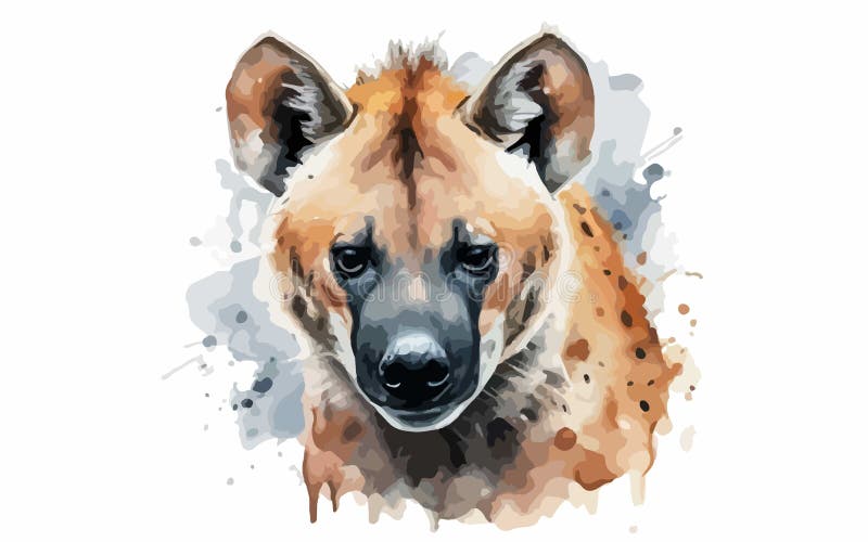 Hyena Art and Illustration Generative AI Stock Illustration ...