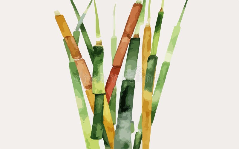 Sugar Cane Art and Illustration Generative AI Stock Illustration ...