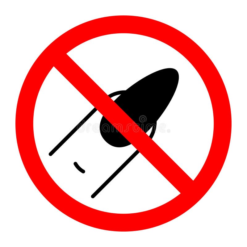 No Nail Sign. Nail Not Allowed. the Red Circle Prohibiting Symbol. No ...