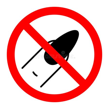 No Nail Sign. Nail Not Allowed. the Red Circle Prohibiting Symbol. No ...
