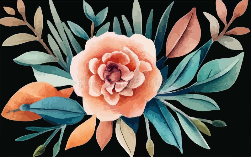 Watercolor Illustration of Alamanda Flower, Botanical Illustration ...