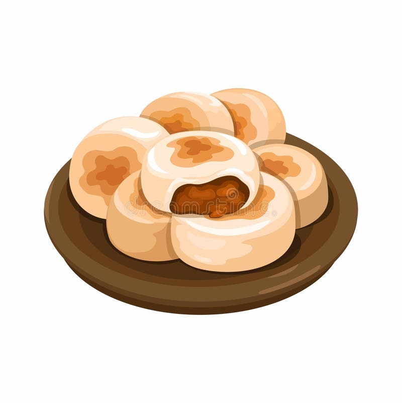 Bakpia Stock Illustrations – 22 Bakpia Stock Illustrations, Vectors ...