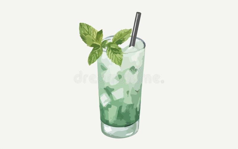 Watercolor Illustration of Mint, Botanical Illustration, Flowers ...