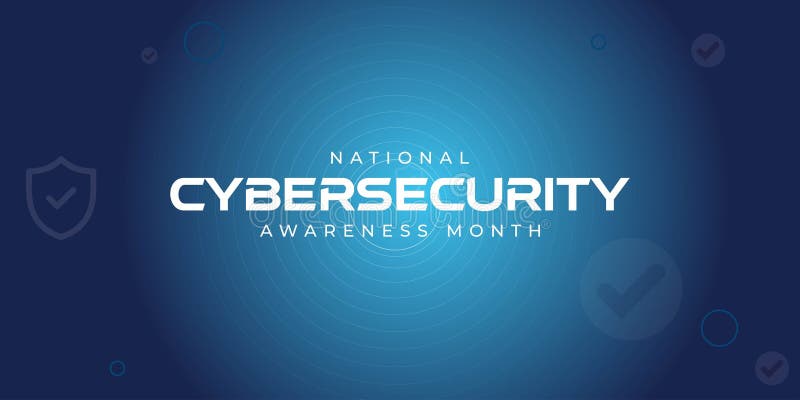 National Cyber Security Awareness Month. Lock, People, Earth, Search ...