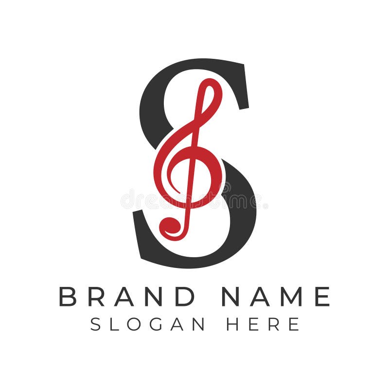 S Music Note Logo Stock Illustrations – 98 S Music Note Logo Stock ...