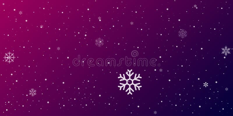 Megical Heavy Snow Flakes Backdrop. Snowstorm Speck Ice Particles ...