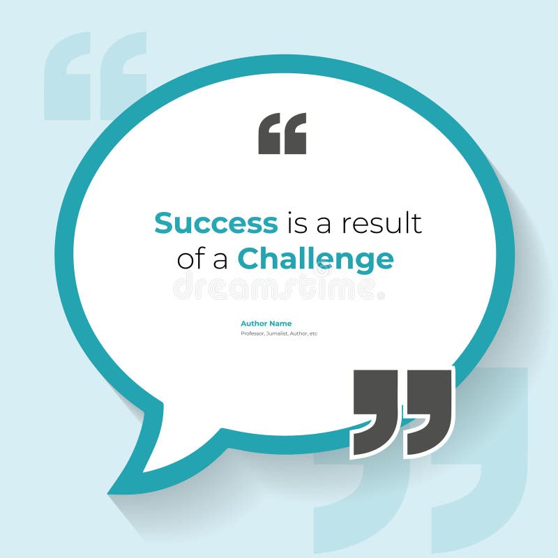 Bubble Testimonial Banner, Quote, Infographic Social Media Post ...