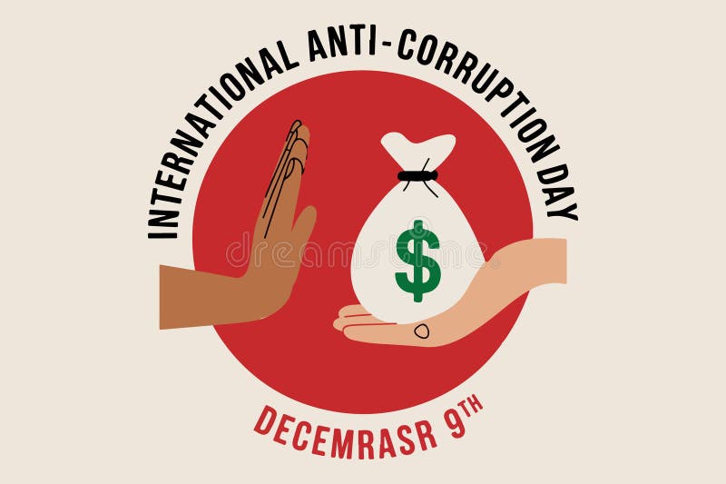 International Anti-corruption Day 1 Stock Vector - Illustration of ...