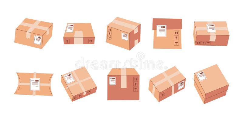 Box Package Vector Art & Illustration Stock Vector - Illustration of ...