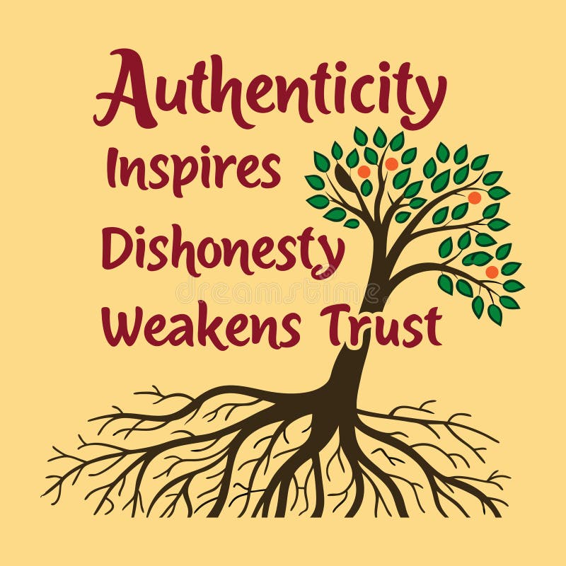 A Vibrant Color Typography Authenticity Inspires, Dishonesty Weakens ...