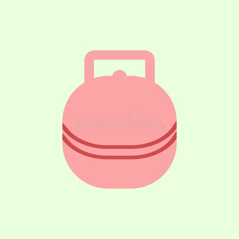 Illustration of a Cute and Unique Pink LPG Gas Cylinder Design. Design ...