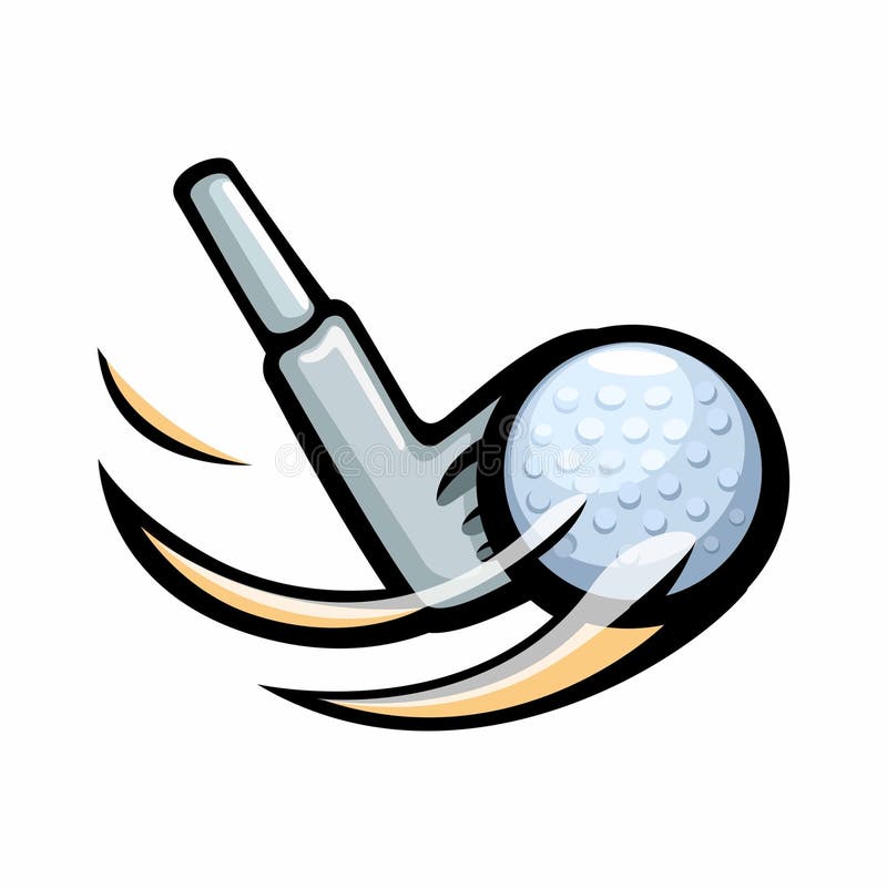 Golf Sport Mascot Logo Cartoon Illustration Vector Stock Vector ...