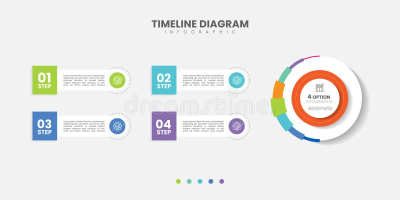 Circular Cycle Infographic Chart Design for Business Development ...