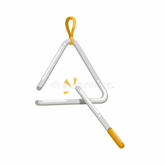 Triangle Music Instrument Illustration Vector Stock Vector ...