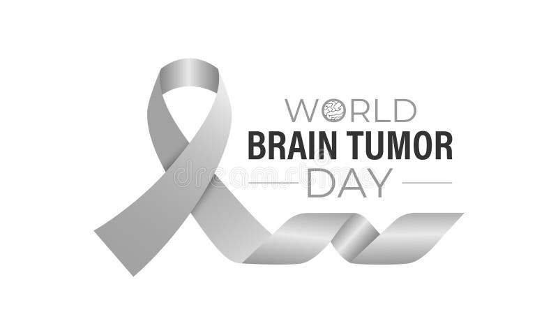 World Brain Tumor Day is Observed Annually on June 8. Head with Brain ...