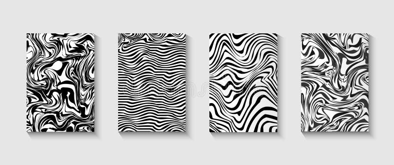 Liquid Marble Texture Abstract Black Marble Textures on a Black Zebra ...