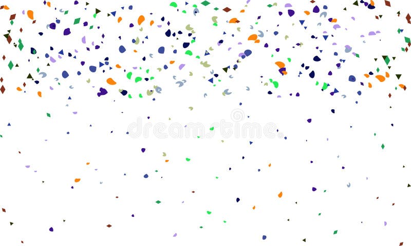 Confetti Seamless Pattern. Confetti Images Stock Vector - Illustration ...
