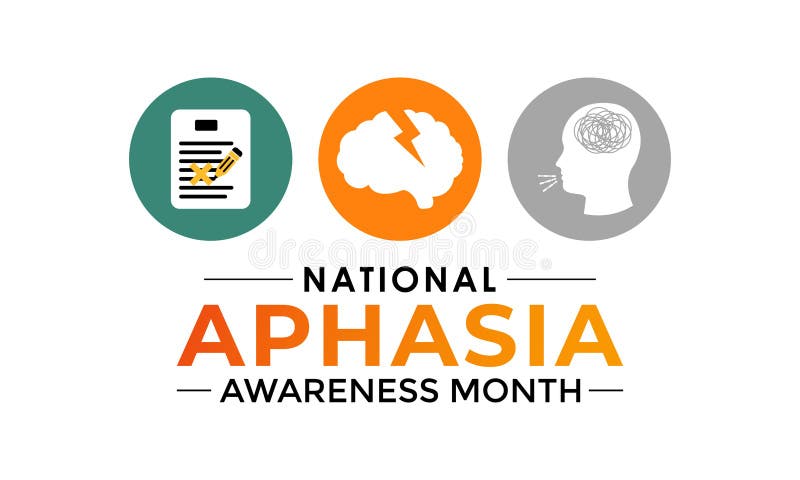 National Aphasia Awareness Month is Observed Every Year in June. Stock ...